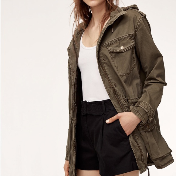 Talula | Jackets & Coats | Talula Aritzia Azure Skies Trooper Utility ...